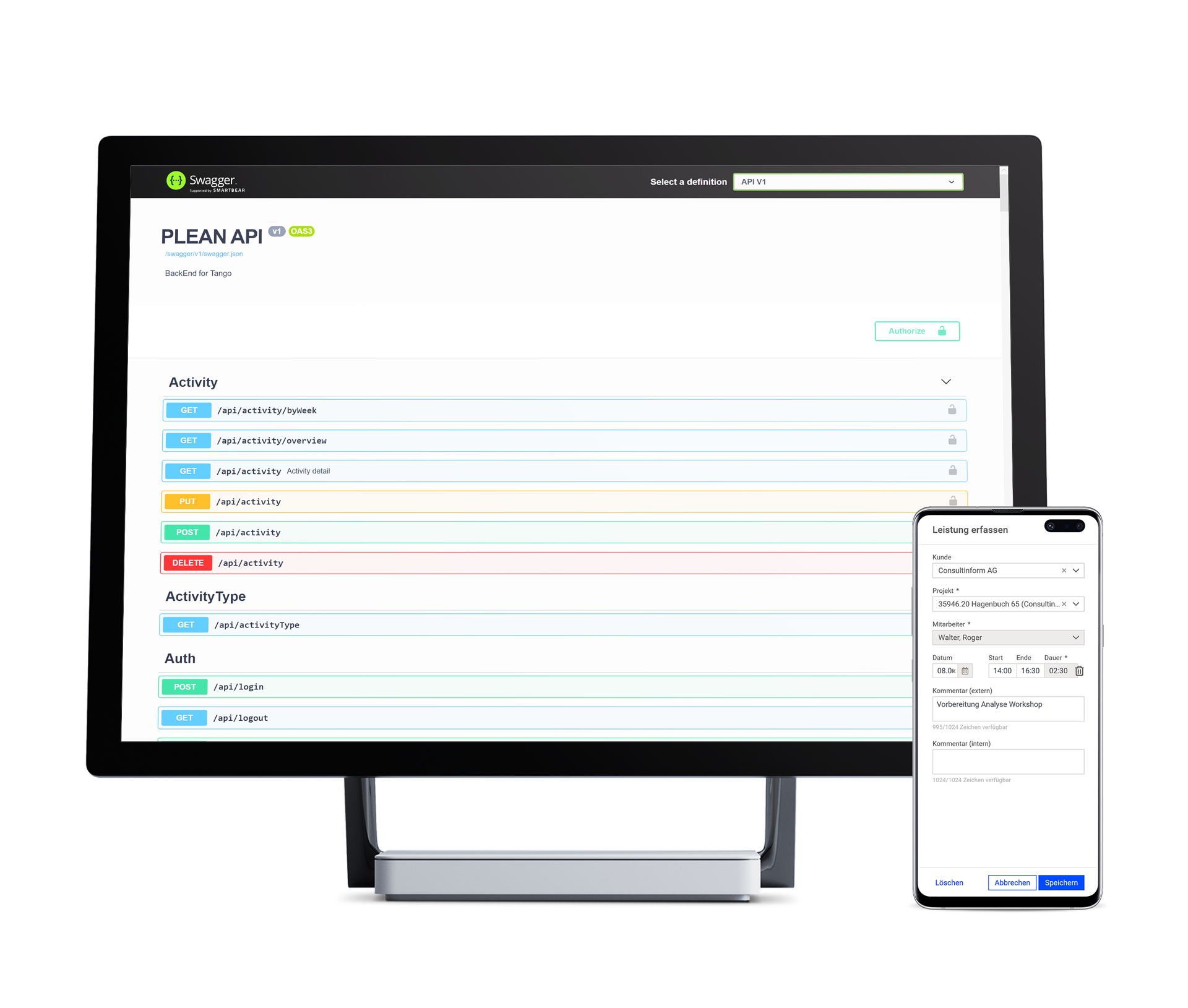 PLEAN. Zeit | Leistung | Kosten - das smarte Business-Tool!